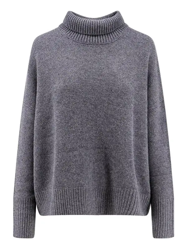 LISA YANG Heidi Cashmere Turtleneck - Grey