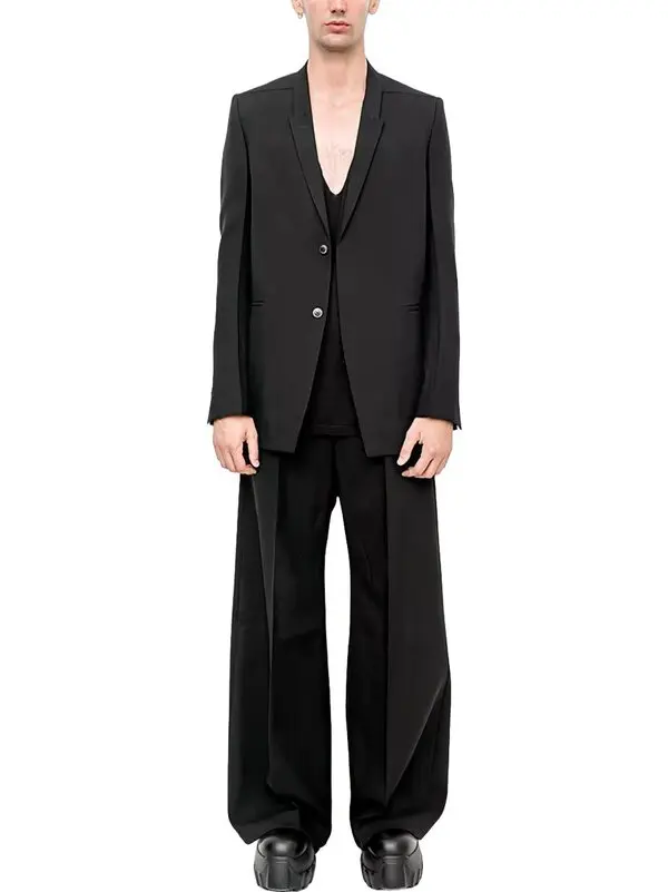 Rick Owens Concordian Blazer - Black