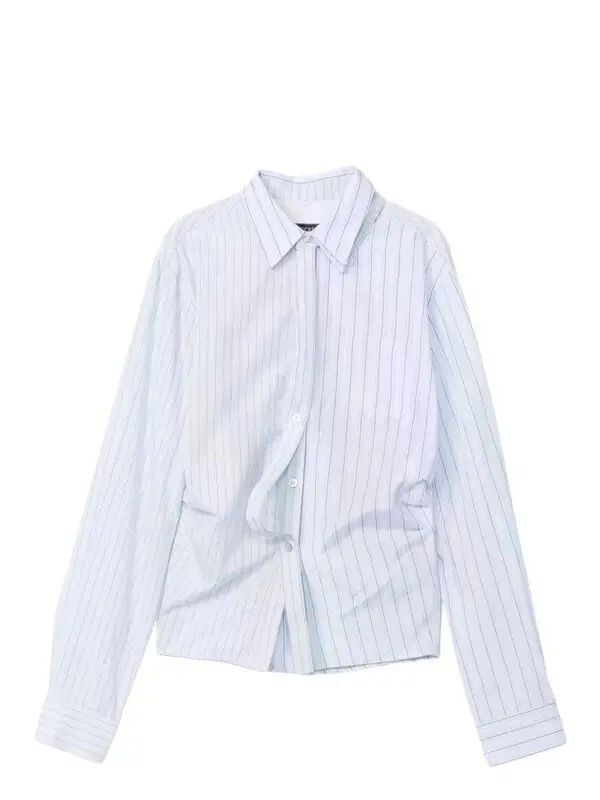 Andersson Bell Split-stripe Contour Shirt - Blue