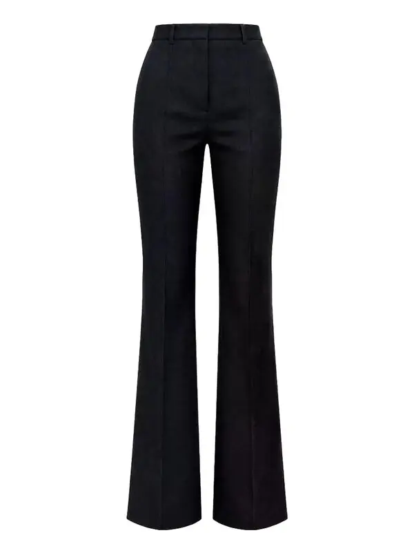 Veronica Beard Gracie Flared Trousers - Black