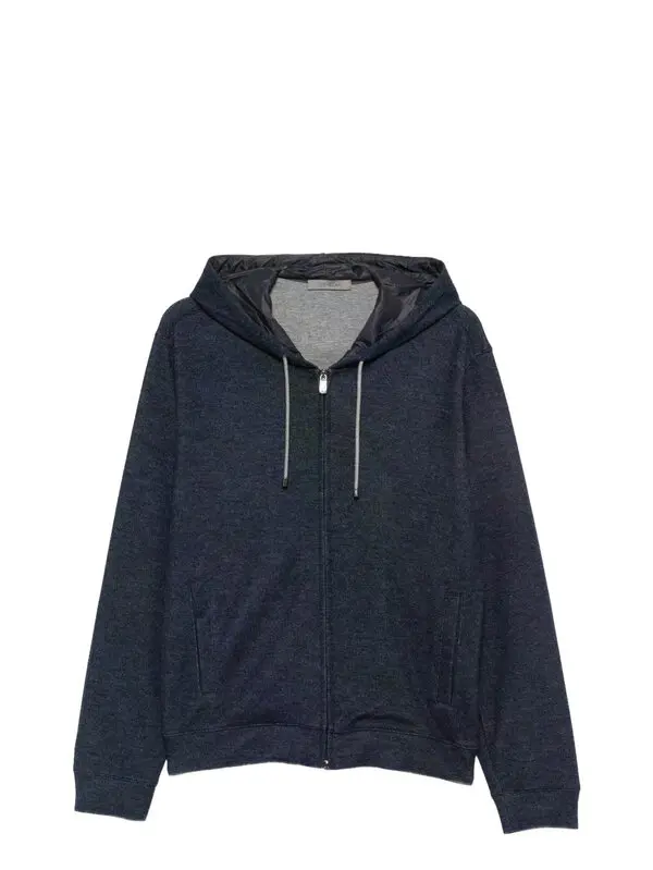 Corneliani Zip-fastening Hoodie - Blue