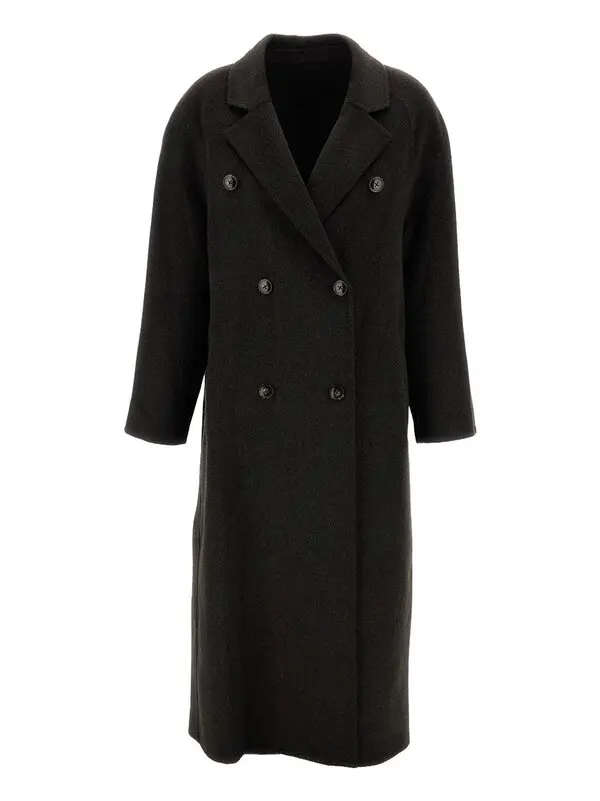 Loulou De Saison Irvin Cappotto Doppiopetto - Marrone