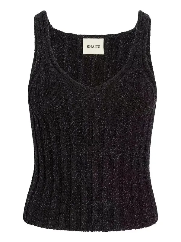 Khaite Val Top - Black