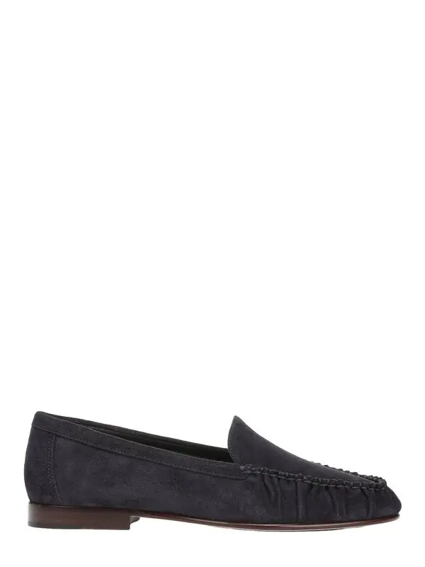 Veronica Beard Prilla Suede Loafer - Navy