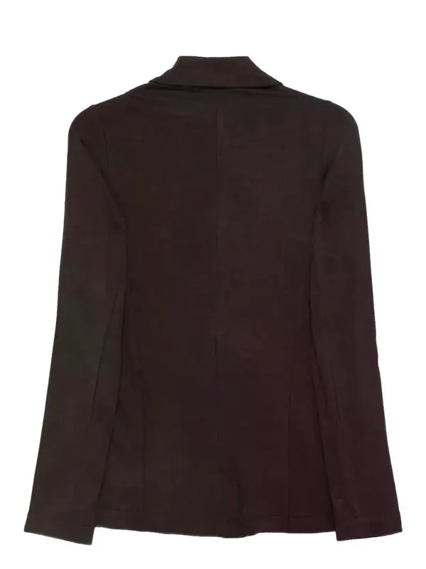 Majestic Filatures Single-breasted Patch-pocket Blazer - Brown