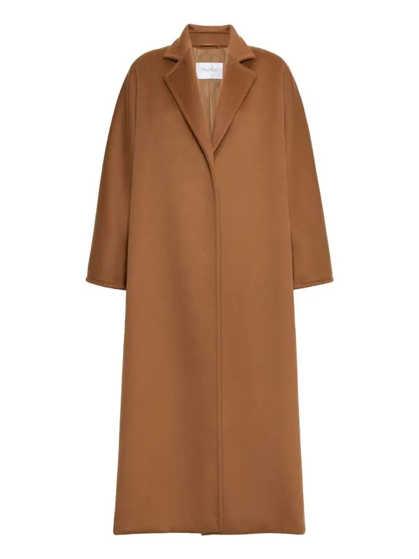 Max Mara Long Cashmere Coat - Camel