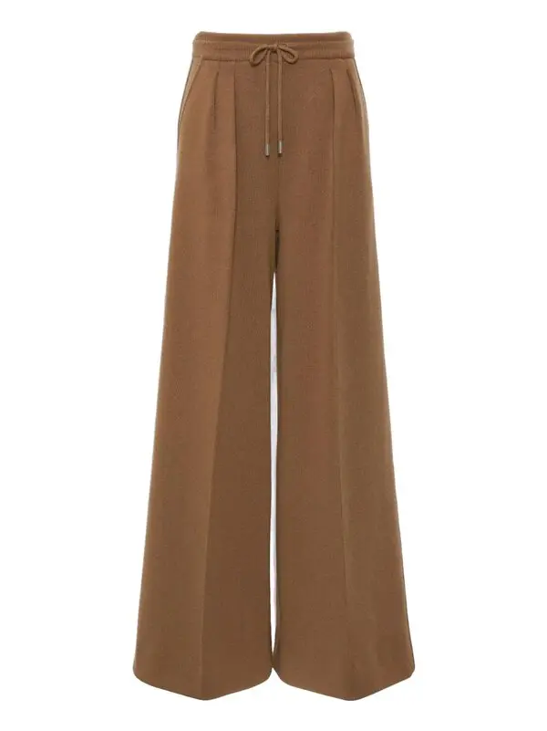 Max Mara Wool And Cashmere Trousers - Camel