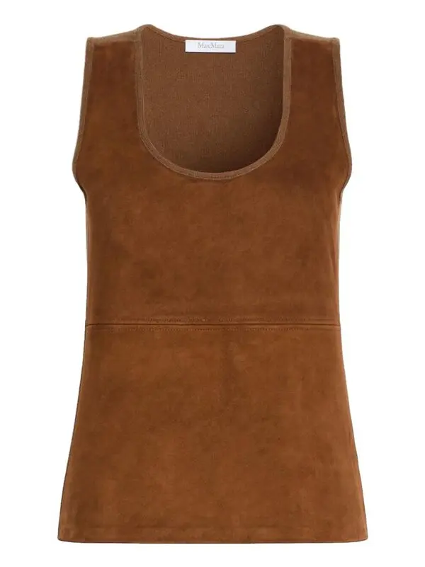 Max Mara Wool And Cashmere Top - Camel