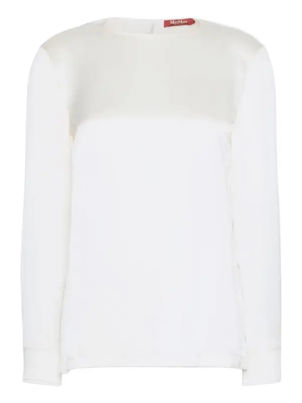 Max Mara Satin Blouse - Silk