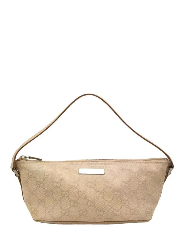 Gucci 2000-2015 Gg Canvas Boat Shoulder Bag - Neutrals