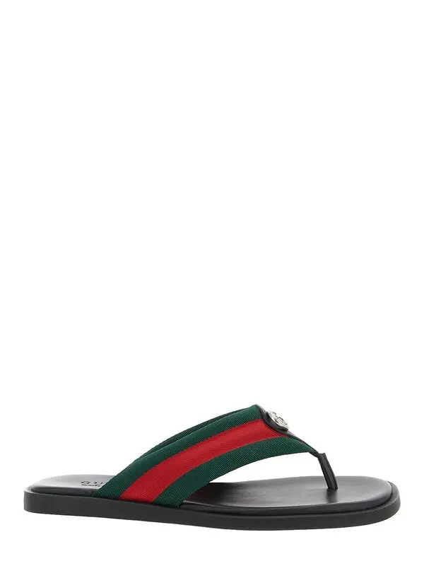 Gucci Incrocio Gg' Sandals - Multi
