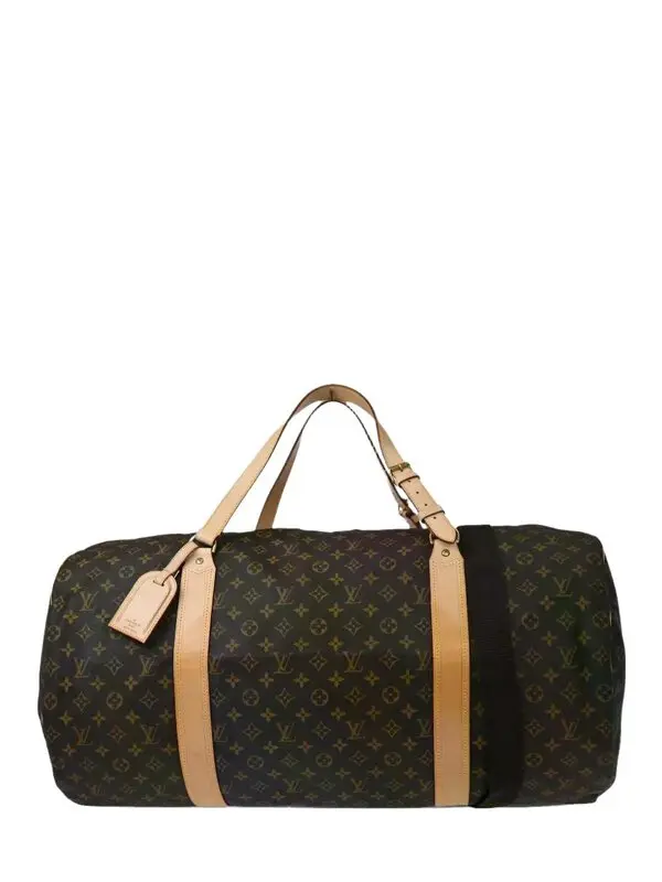 LOUIS VUITTON 2000 Monogram Sac Polochon Duffle Bag - Brown