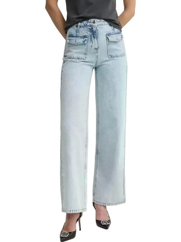MORGAN Straight Leg Jeans - Blue