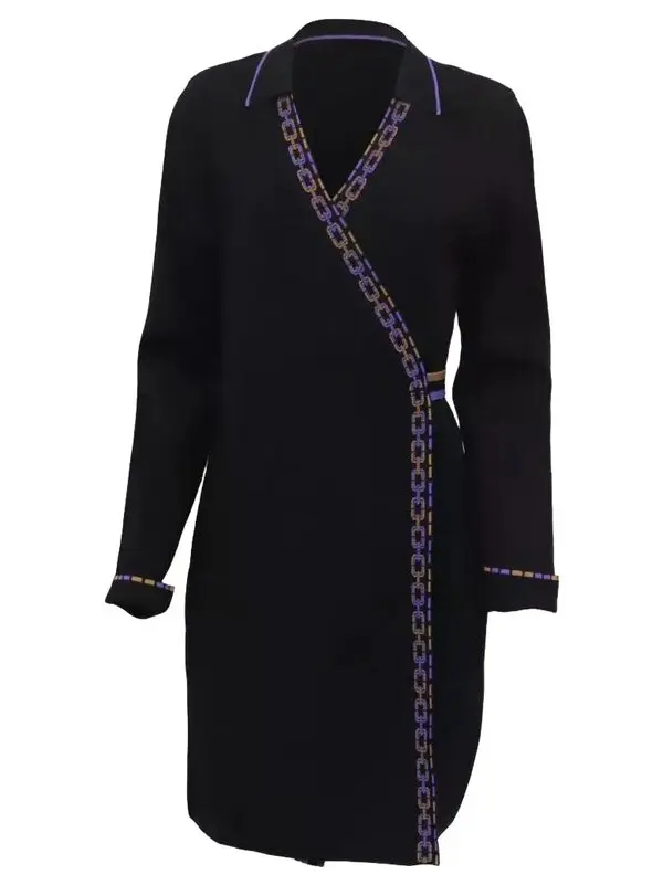 Diane Von Furstenberg Wrap Dress - Black