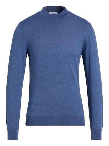 GIOFERRARI Turtleneck Size Merino Wool - Blue