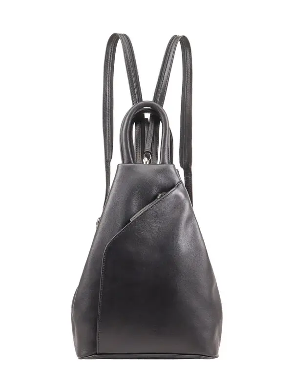LLOYD BAKER Zue Leather Backpack - Black