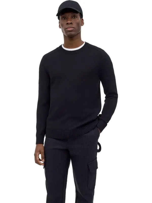 Tiger Of Sweden Martin Rws Merino Pullover - Black