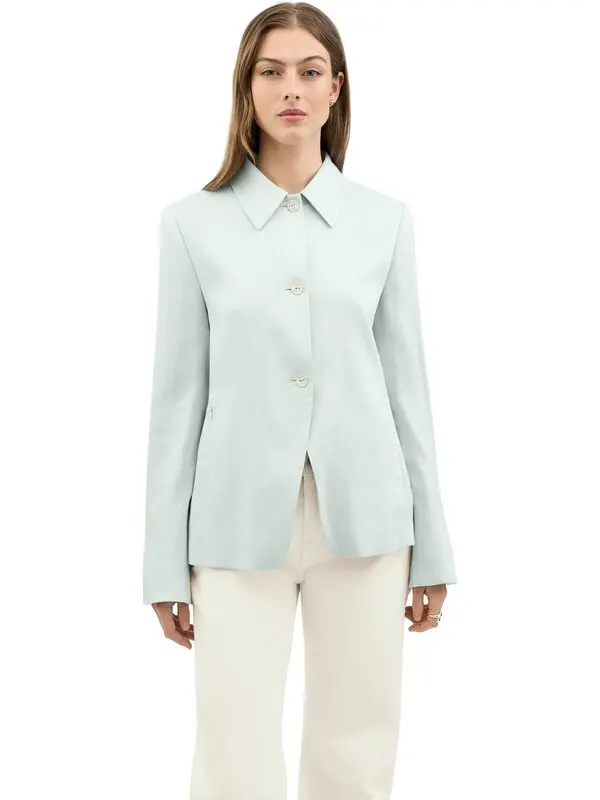 Tiger Of Sweden Eloise Tailored Linen Jacket - Glacier