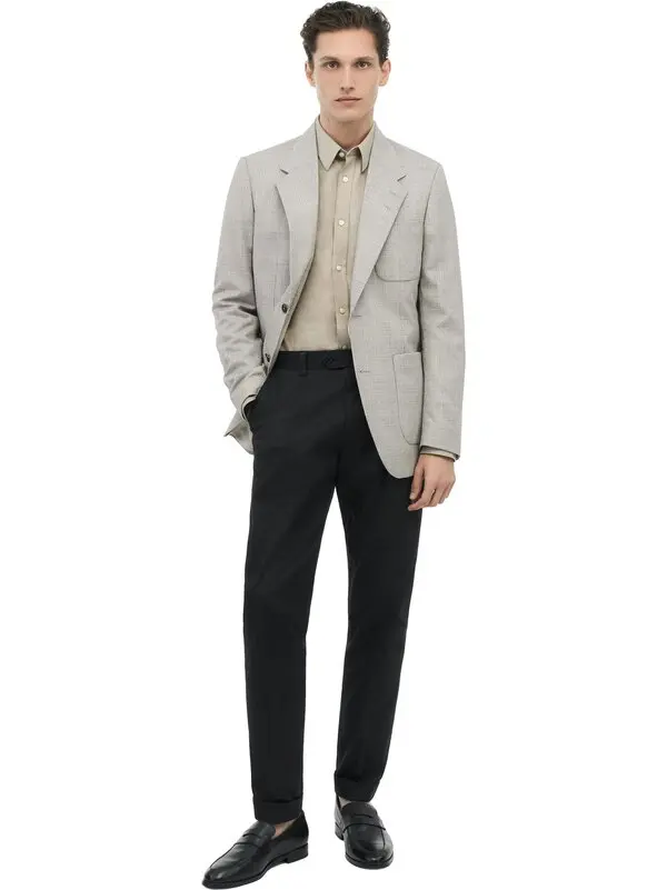 Tiger Of Sweden Tenuta P Cotton Chinos - Black