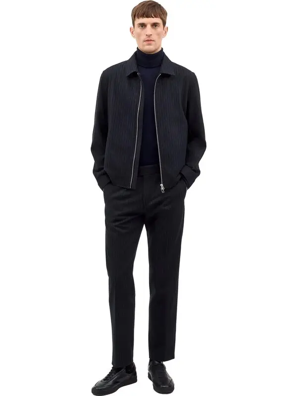 Tiger Of Sweden Tense A Pinstripe Trousers - Blue Function