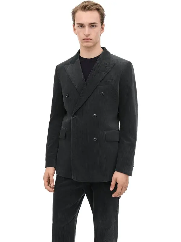 Tiger Of Sweden 1903 Dbt Corduroy Jacket - Phantom