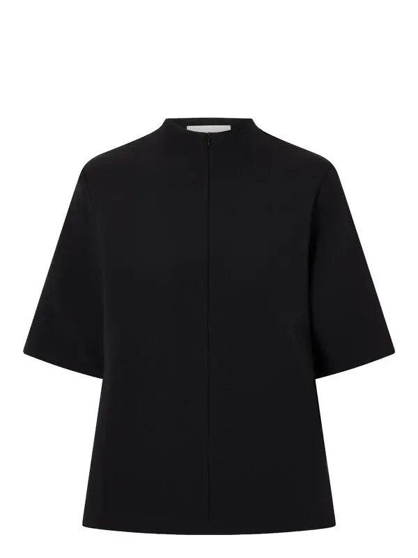 Studio Nicholson Taler Wool-blend Top - Black