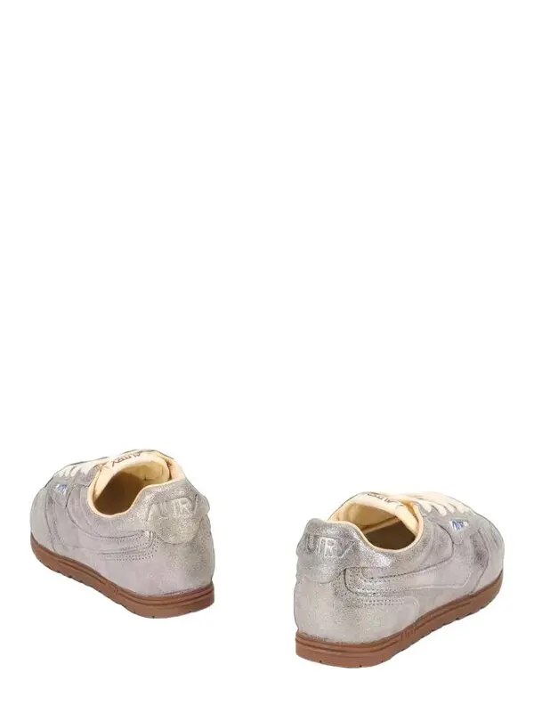 AUTRY Windspin Lace-up Sneakers - Silver