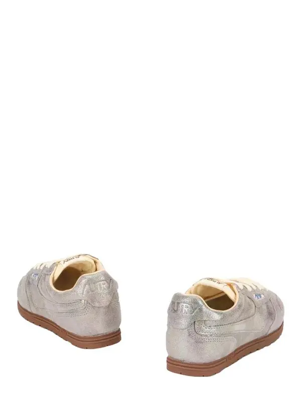 AUTRY Windspin Lace-up Sneakers - Silver