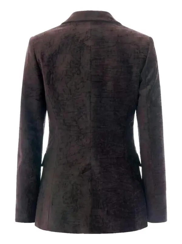 Liu Jo Velvet Blazer - Brown