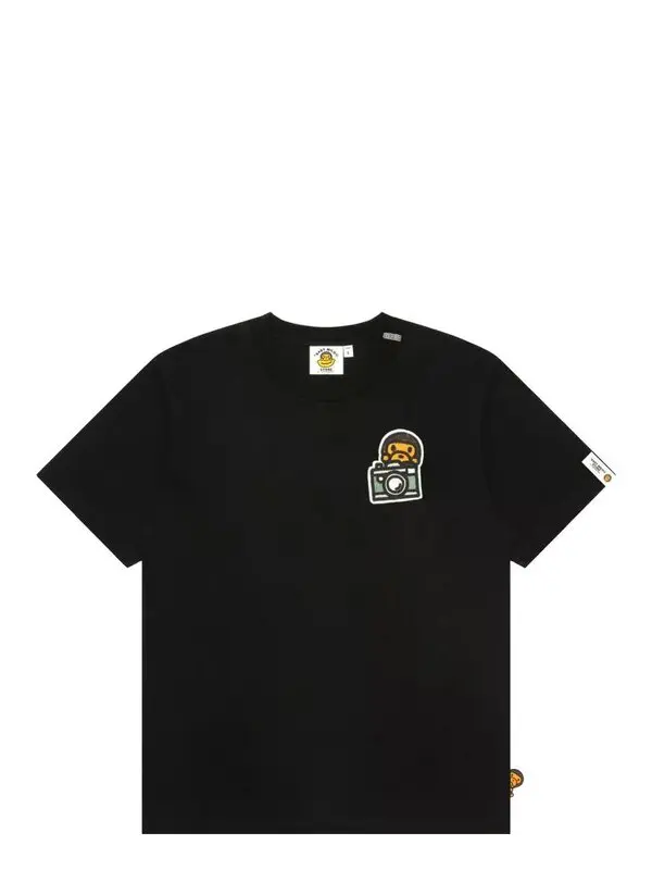 A BATHING APE Baby Milo Graphic-print T-shirt - Black