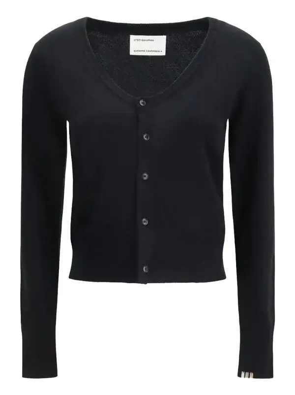 Extreme Cashmere N°511 Dorothea Cardigan - Black