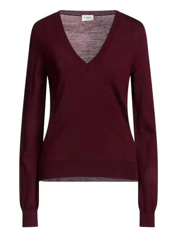 Saint Laurent Solid-color Lightweight Knitwear - No