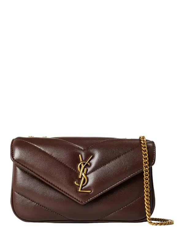 Saint Laurent V-quilted Flap Bag - No
