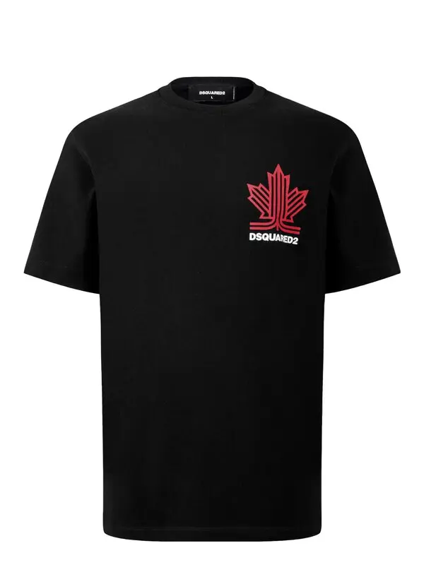 Dsquared2 Crew Neck Short-sleeve Tee - Black