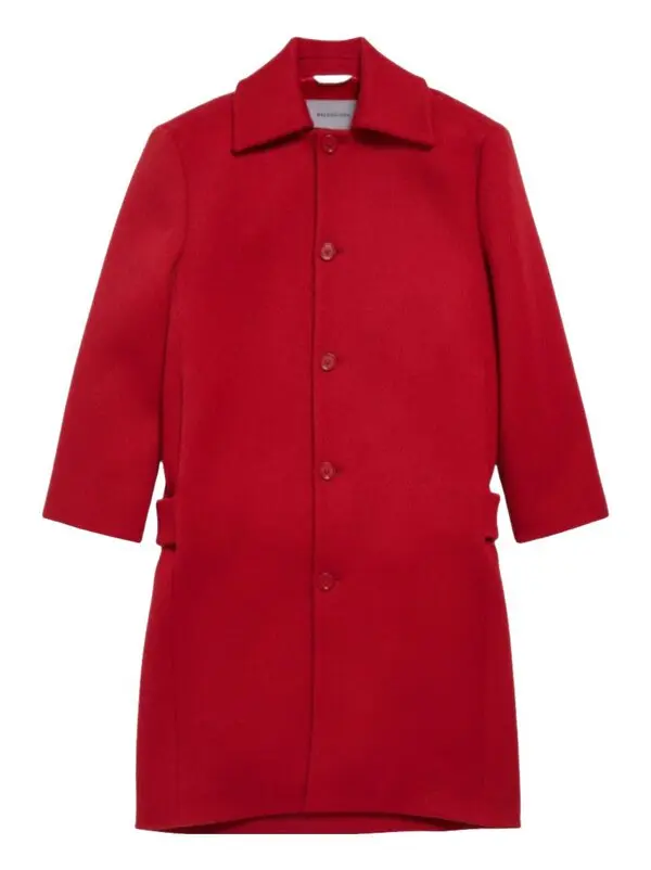 Balenciaga Double Carcoat - Red