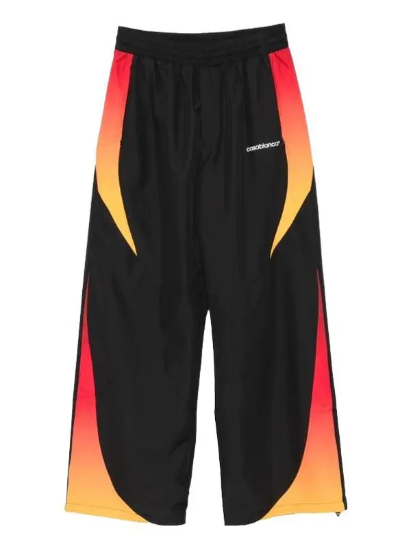 Casablanca Printed Track Pants - Black