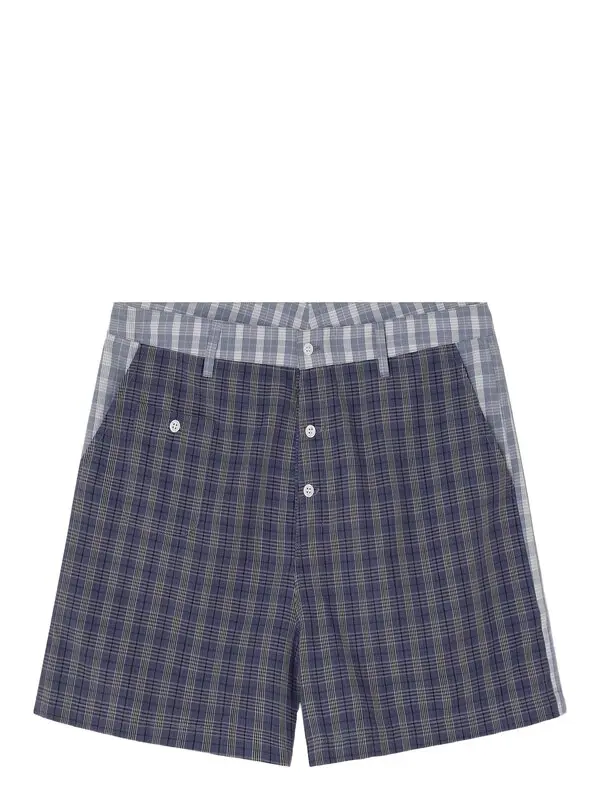 Gimaguas Ruben Checked Shorts - Blue