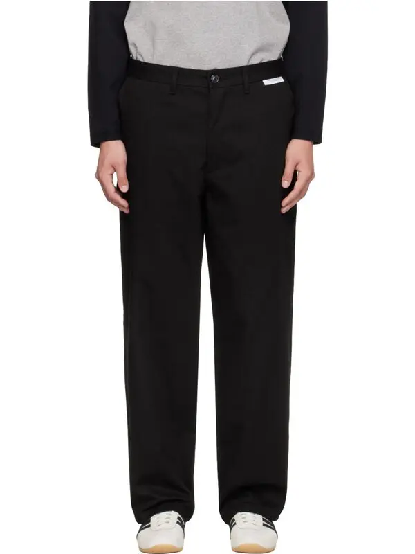WTAPS Trousers With Belt Loops - Black