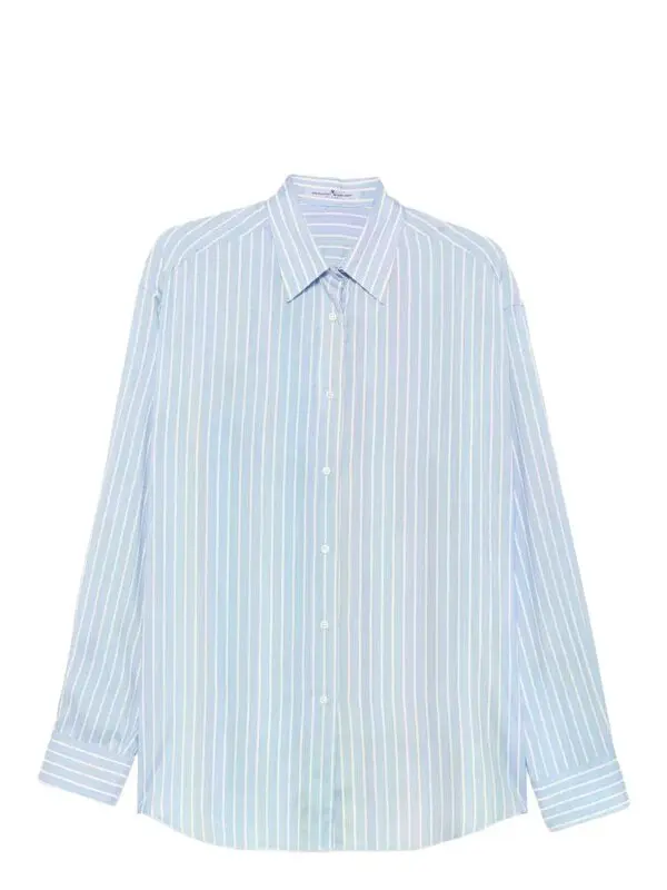 Ermanno Scervino Vertical-stripe Shirt - Blue