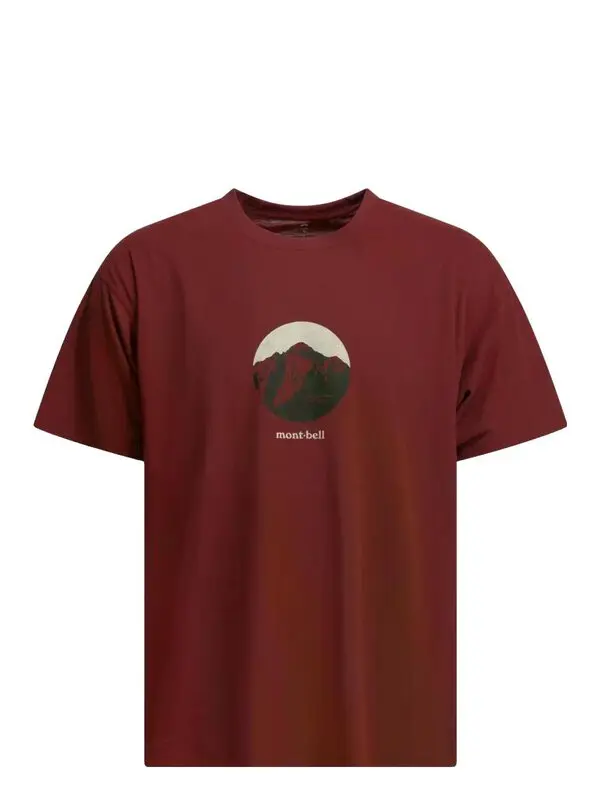 MONTBELL Graphic-print T-shirt - Red