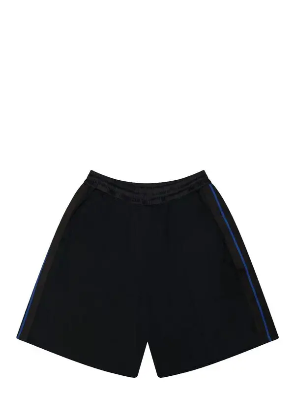 WALES BONNER Form Side-stripe Track Shorts - Black