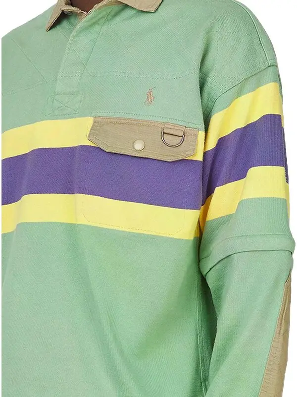 Polo Ralph Lauren Patch-detail Utility Rugby Sweatshirt - Green