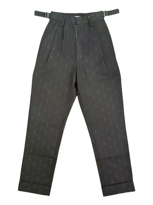 Kith Aidan Pinstripe Trousers - Grey