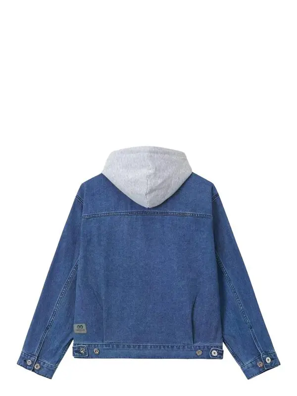 CHOCOOLATE Hooded Denim Jacket - Blue