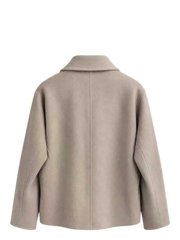 Max Mara Button-up Patch-pocket Jacket - Neutrals