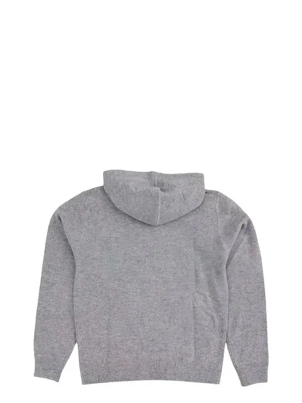 K-WAY Logo-patch Hoodie - Grey