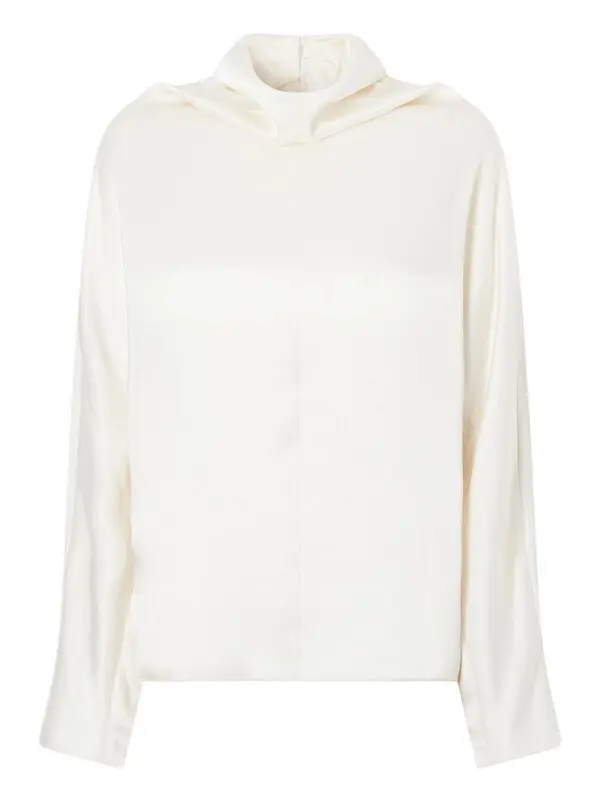 Citizens Of Humanity Ilaria Satin Blouse - Neutrals