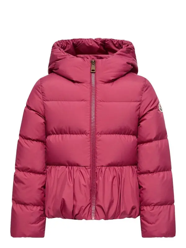 Moncler Elizaveta Hooded Down Jacket - Raspberry Pink