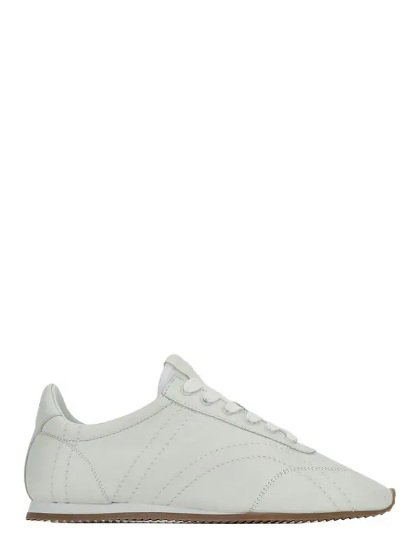 TOTEME Flex Nappa Low-top Sneakers - White