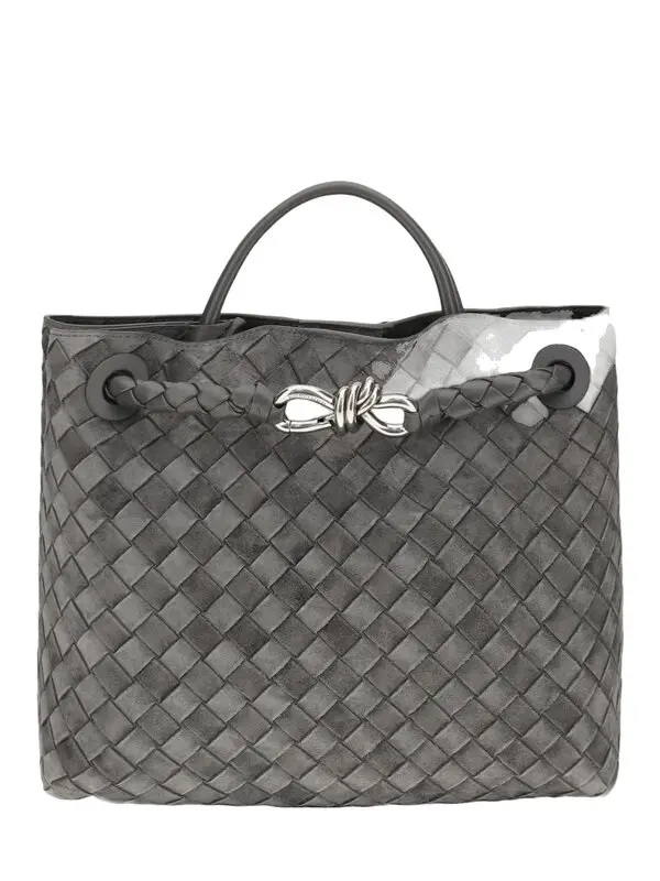 Bottega Veneta Woven Handbag - Grey
